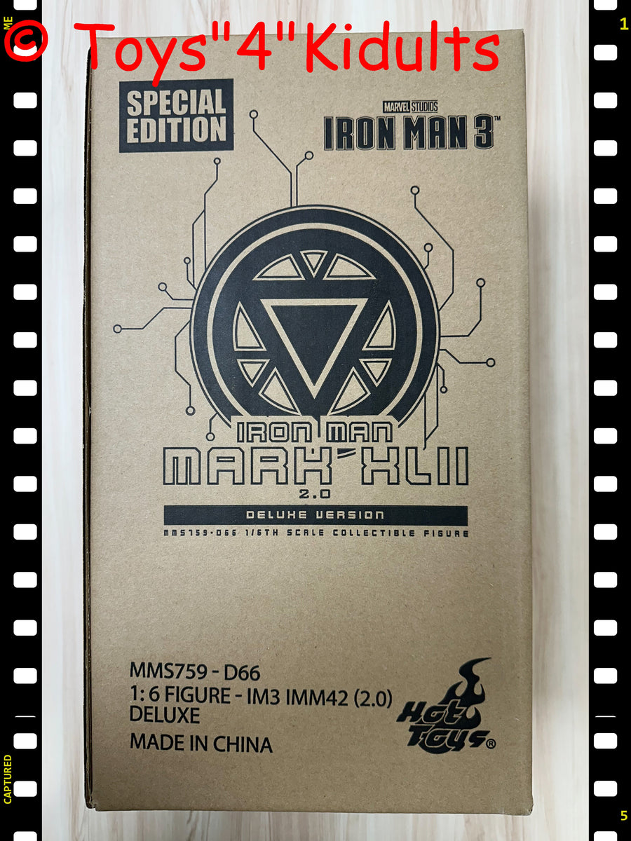 Hottoys Hot Toys 1/6 Scale MMS759D66B MMS759B Iron Man 3 - Mark XLII 4 ...
