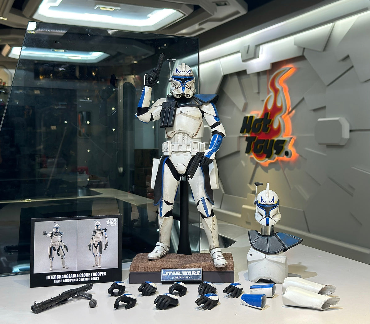 Hottoys Hot Toys 1/6 Scale TMS119 TMS 119 Star Wars: Ahsoka - Captain ...