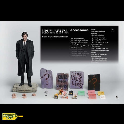 Queen Studios InArt 1/6 Scale A004P2 The Batman (2022) - Bruce Wayne ...