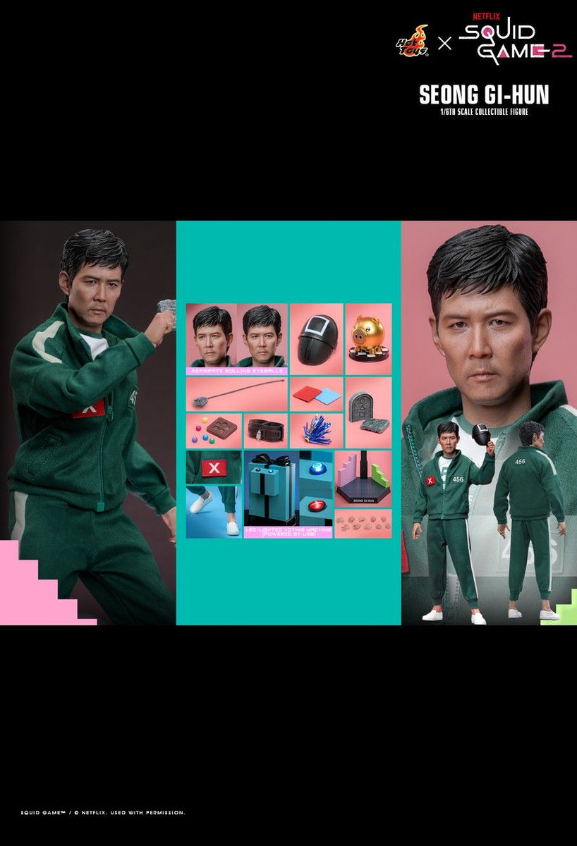 Hottoys Hot Toys 1/6 Scale TMS153 TMS 153 Squid Game 2 - Seong Gi-Hun ...