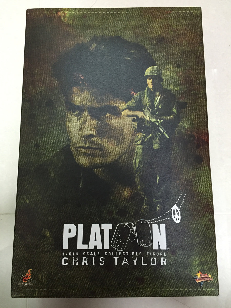 Hottoys Hot Toys 1/6 Scale MMS135 MMS 135 Platoon - Chris Taylor Actio ...