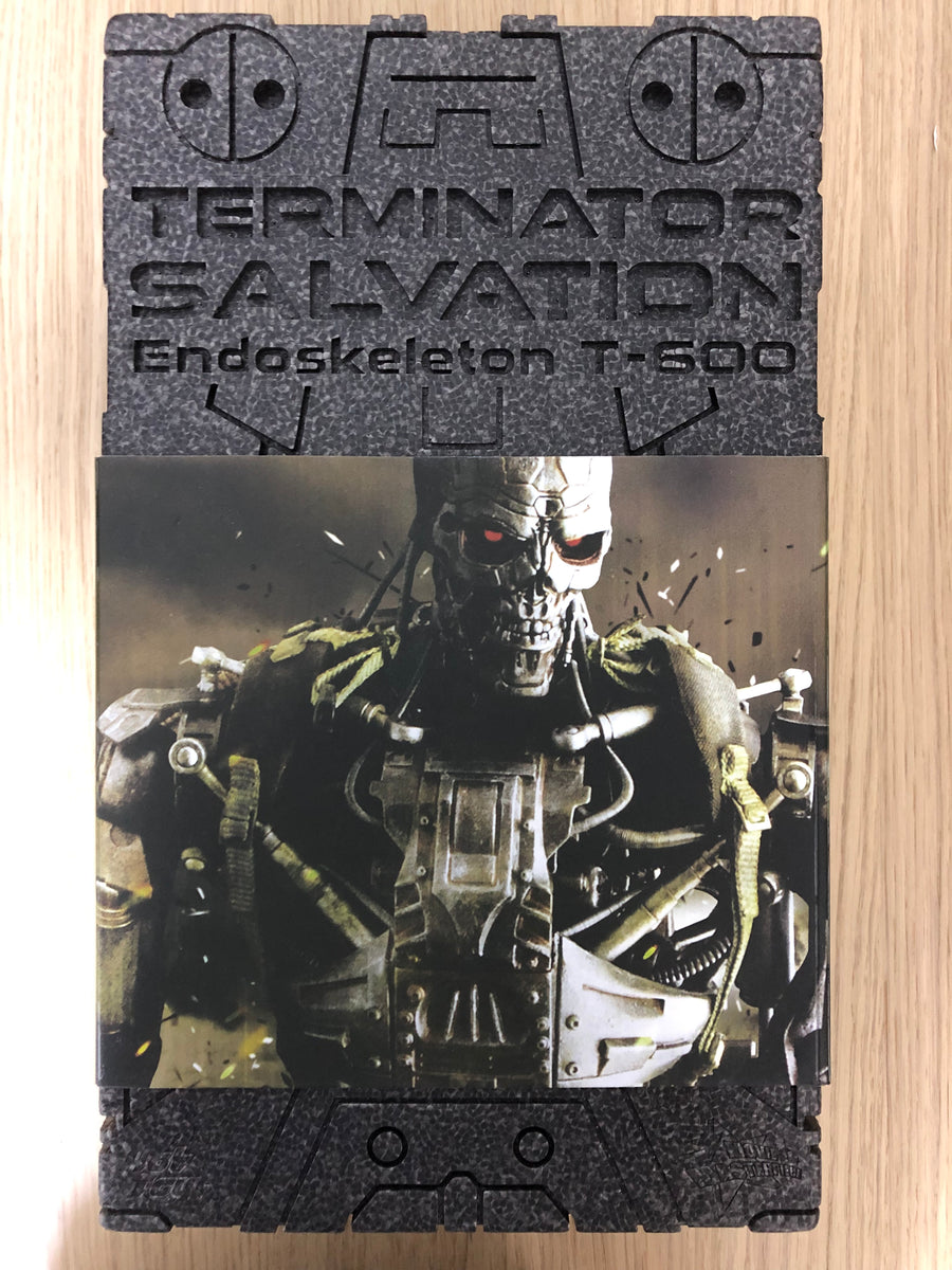 Hottoys Hot Toys 1/6 Scale MMS93 MMS 93 Terminator 4 - T-600 Endoskele ...