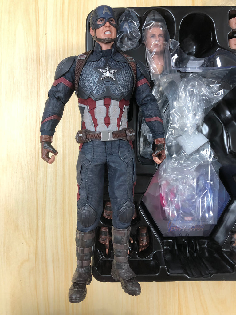 Hottoys Hot Toys 1/6 Scale MMS536 MMS 536 Avengers Endgame Captain Ame ...